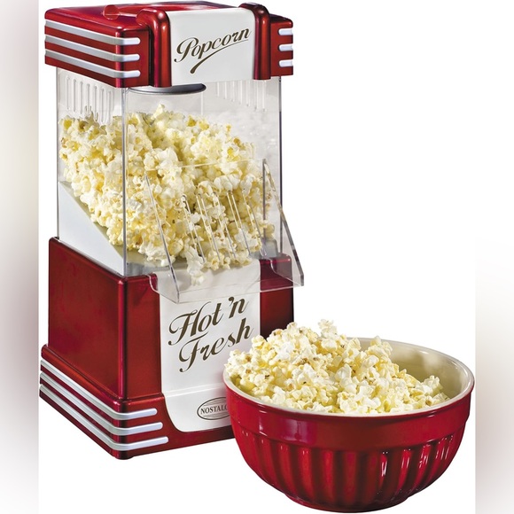 Kitchen | Nostalgia Electrics Rhp625 Retro Series Hot Air Popcorn ...